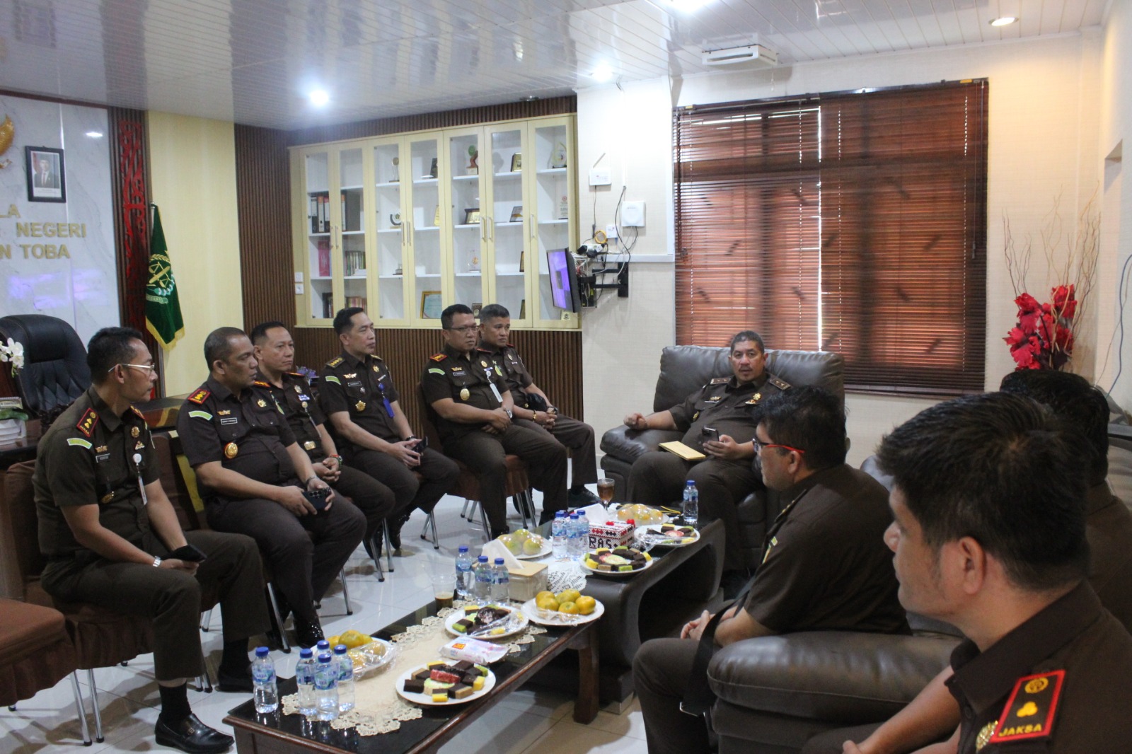 Kunjungan Inspektur Keuangan I pada Jaksa Agung Muda Pengawasan ...